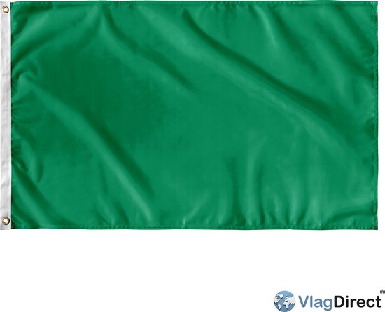VlagDirect - Groene vlag - Groene thema vlag - 90 x 150 cm. | bol