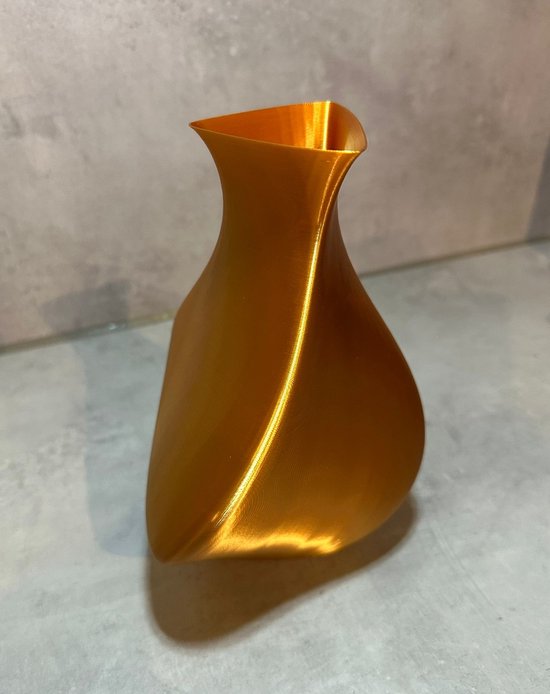 Studio Vaseo - Flowa - Koper - Luxueuze vaas - Gemaakt in Nederland ...