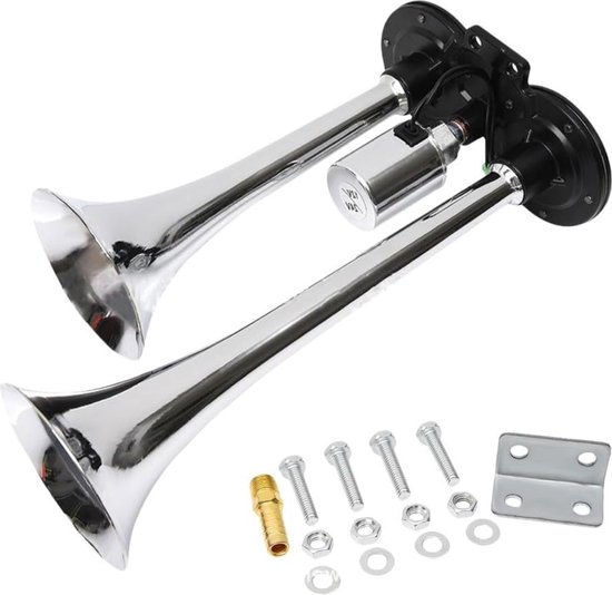 Luchthoorn - Luchthoorn 12 Volt - Toeter - Luchthoorn Met Compressor ...