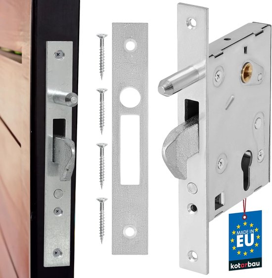 [Kotarbau Insteekslot] - veilig en weerbestendig - [1 stuk] - [zilver ...