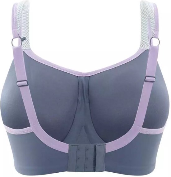 Panache sport bh met beugel - 70DD - lila grijs - grote maten & high ...