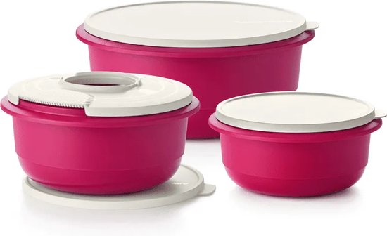 Tupperware Ultimate mixing bowls 4 delige set | bol