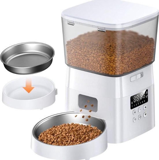 Automatische Hondenvoeder - Smart Food - Kibble Dispenser - Voor Katten ...