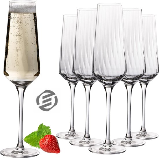 Equivera Cava Glazen - Prosecco Glazen - Cava Glas - Cavaglazen ...