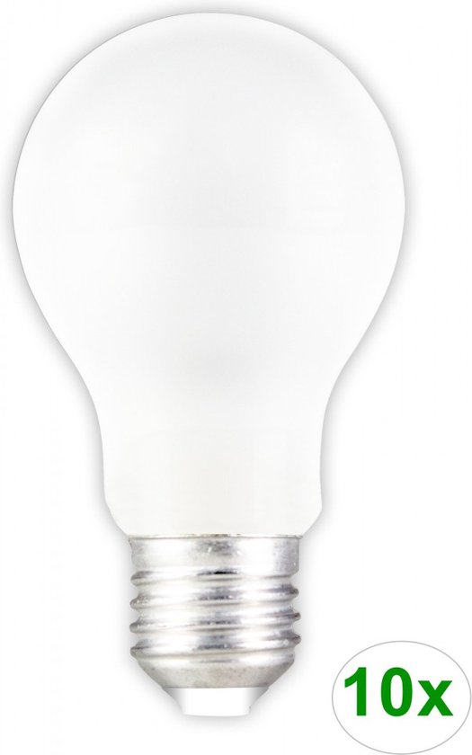 Calex LED GLS-lamp A60 240V 1W 12lm E27 Daglicht 6500K - 10 Stuks | bol