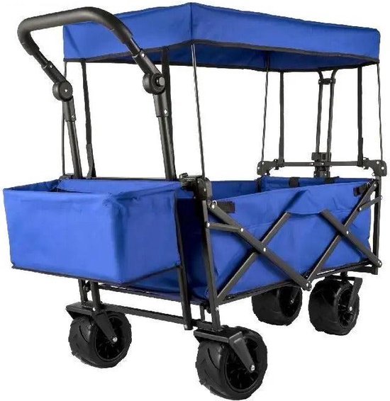 Vevor - Deeper Festival Trolley - Verstelbare stuurstang - Opvouwbare ...