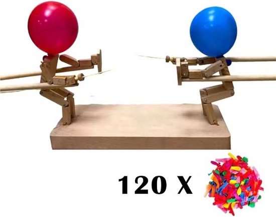 Ballon Duel Spel - 120 Ballonnen - Prik - Game - Schermen - Gevecht ...