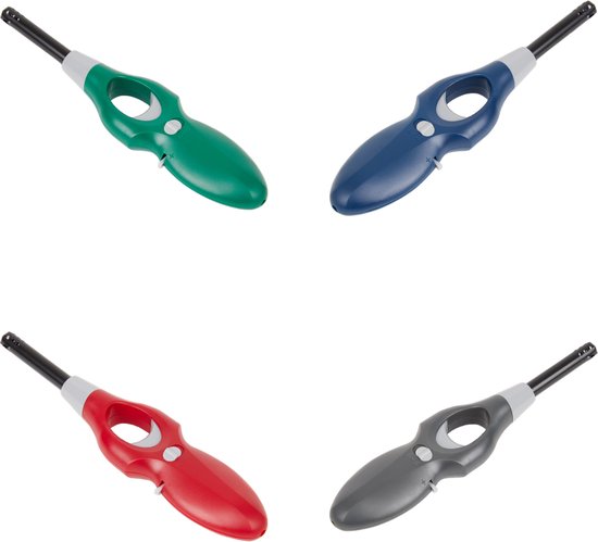 Nuvona Gasaansteker - gevuld geleverd - aansteker vuurwerk - met ...