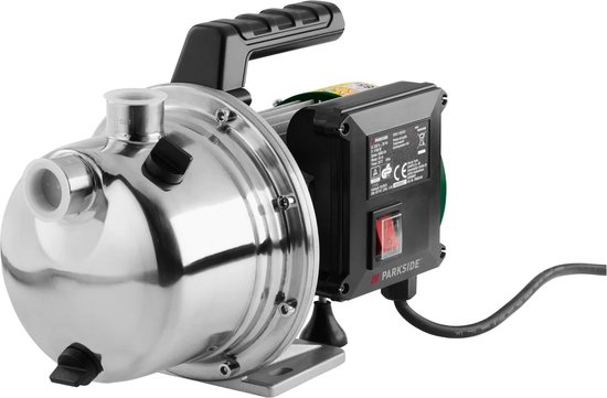 Parkside tuinpomp 1100W – krachtige waterpomp voor tuinirrigatie, 4600 ...