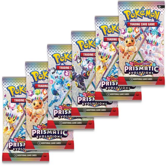 Pokémon Scarlet & Violet - SV08.5 - Prismatic Evolutions - Booster Bundle - Pokémon... | bol