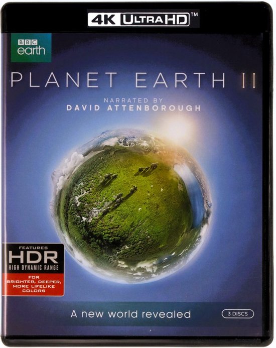 Planet Earth II [Blu-Ray 4K]+[2xBlu-Ray], Sandesh Kadur | Dvd's | bol