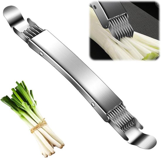 Shred Silk The Knife Keukengroentesnijder - 2024 RVS Mes - Lente-ui ...
