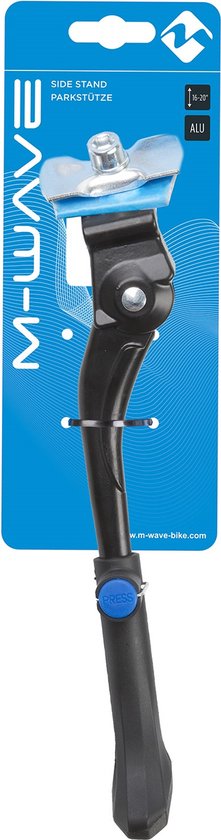 M-Wave M-wave standaard 16/20 alu/zwart 2e montage verstelbaar op kaart ...