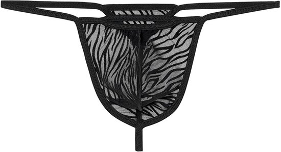 WOH heren microfiber G-string personal allure zwart | bol