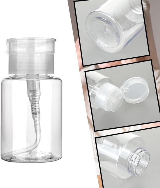 1 pièce - Flacon de démaquillant - 150 ml - Pompe - Petit flacon pompe ...