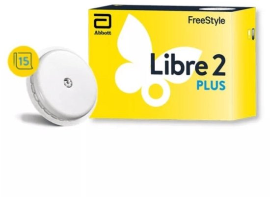 Freestyle Libre 2 PLUS Sensor – Glucosemeter Zonder Prikken – 15 Dagen ...