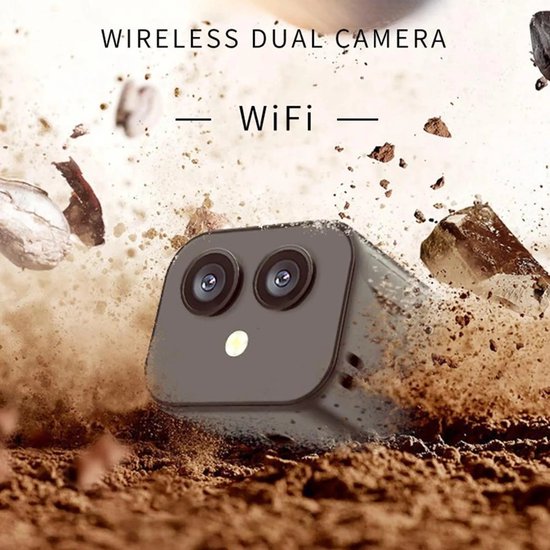 WiFi-camera, draadloze tweerichtingsintercomcamera, met ingebouwde ...