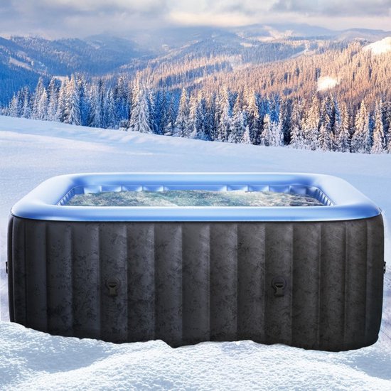 DVDSS® Jacuzzi - Bubble Spa Wellness Massage - 132 massagejets Timer ...