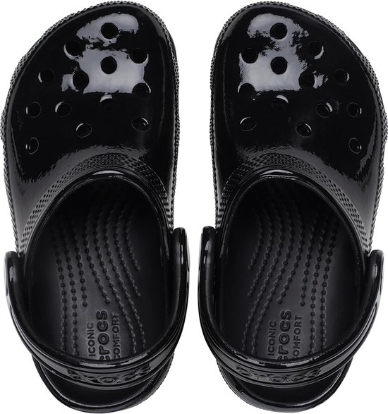 Crocs Classic High Shine Zwart Maat 24/25 US C8 | bol