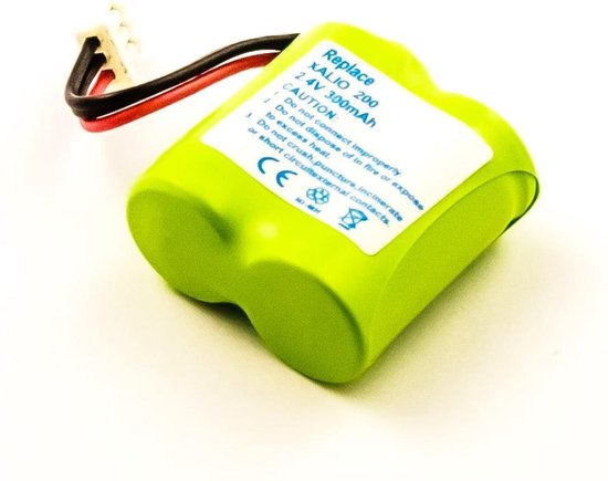 Batterij voor PHILIPS Magic Xalio 200, NiMH, 2,4V, 300mAh | bol.com
