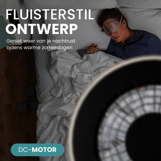 Airking Plafondventilator - Stille Ventilator met Afstandsbediening ...