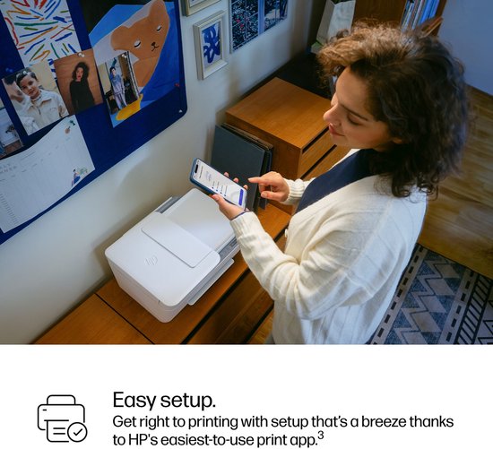 HP DeskJet 4322 Draadloos All-in-One Kleur Printer | bol