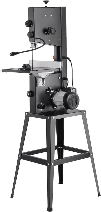 VEVOR bandzaag met standaard elektrische tafelzaag 245mm 370W 2 ...