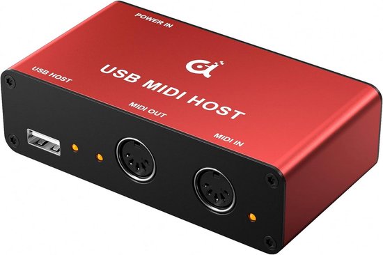 USB MIDI Host Interface 1-In/1-Out - Zet USB MIDI Apparaten Om Naar 5 ...
