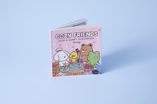 Cozy Friends Cute & Comfy kleurboek Coco Wyo, Coco Wyo | 9789044771589 ...