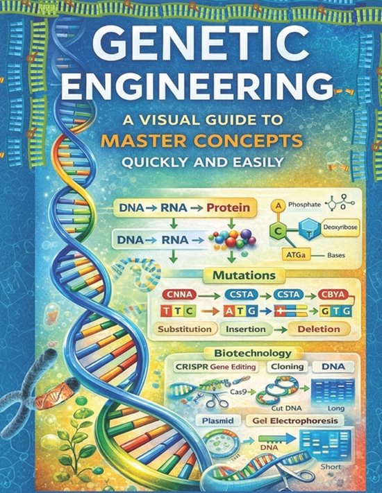 Genetic Engineering A Visual Guide to Master Concepts Quickly: Clear ...