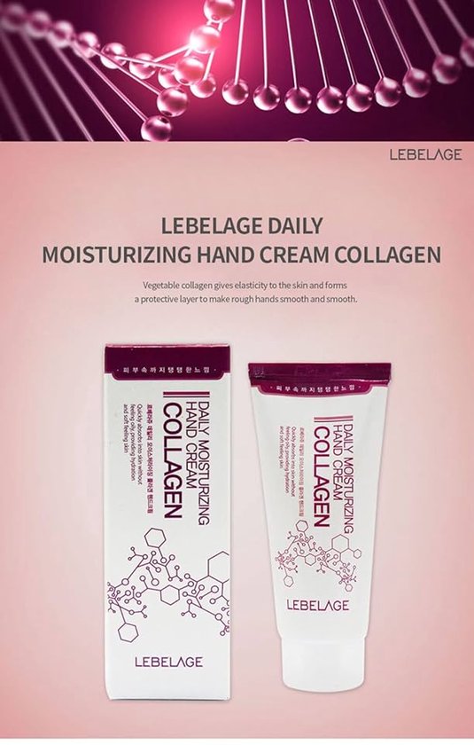 Lebelage Daily Moisturizing Collagen Hand Cream 100 ml - Verzorgende ...