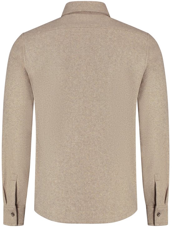 GENTS - Overshirt beige - Polyester - Beige - Maat M | bol