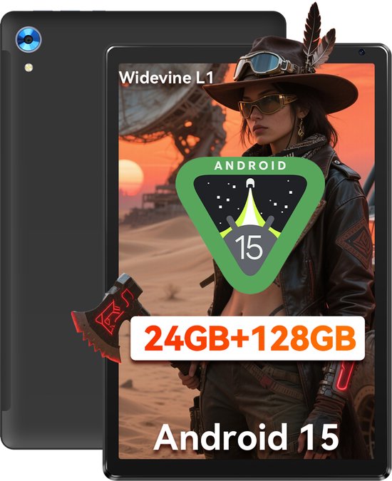 Hotlight C107 - Android 15 Tablet - 10.1 inch - 24(4+20)GB RAM/128GB ...