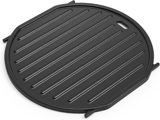 Gietijzeren grillplaat voor Weber Gourmet BBQ-systeem, omkeerbare plaat ...