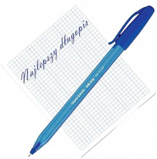 Stylo Paper Mate Inkjoy bleu - Écriture fluide et durable | bol