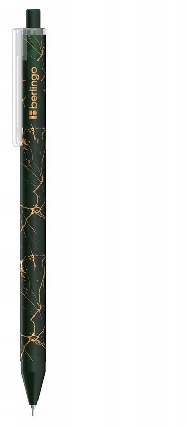 Berlingo Golden Shade Automatische Balpen Blauw 0,7 mm | bol