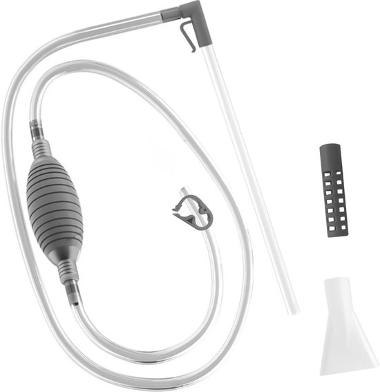 EXCITAT Aquarium Stofzuiger - Handmatige aquariumreiniger ...