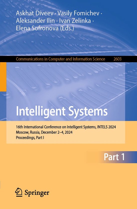 Computer Science (R0) 1 - Intelligent Systems (ebook) | 9783032047588 ...