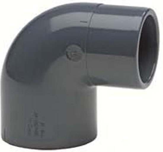 Knie 90° | verloop 63 x 63-50 mm mof/spie | bol
