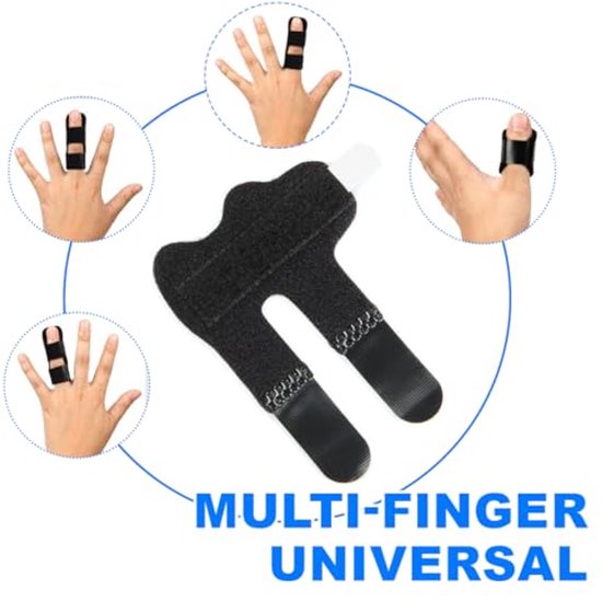 Verstelbare vinger spalk set van 5 - Ondersteuning bij breuken ...