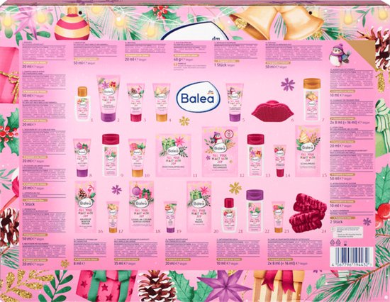 Balea Adventskalender 2025 - Fill Your Heart With Joy - Inclusief Sample | bol