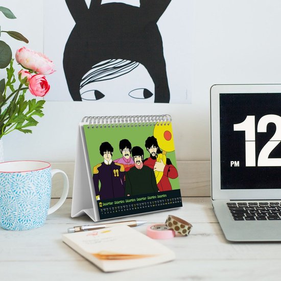 The Beatles Desk Kalender 2026 | bol