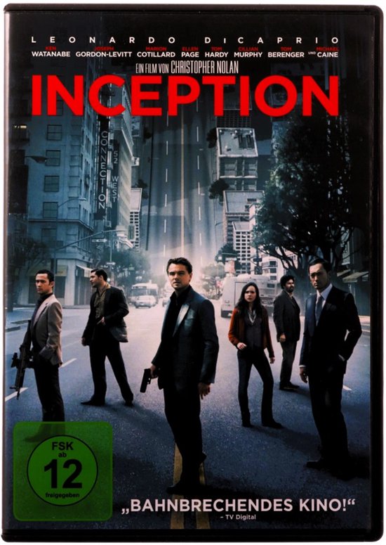 Inception V2 StDVD SS (Dvd), Ken Watanabe | Dvd's | bol