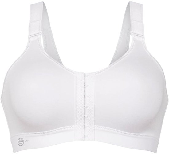 Anita Frontline Sport bh met voorsluiting - Wit | bol