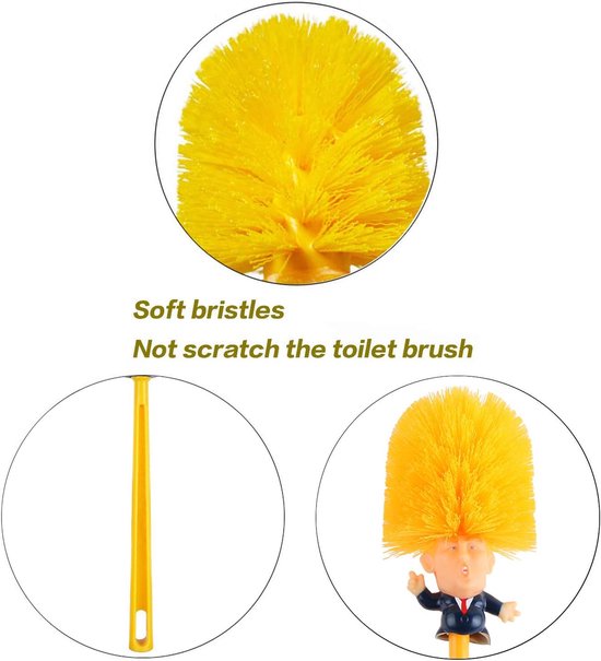Grappige Wc Borstel - Grap Wc Borstel - Toilet Reinigingsgereedschap ...