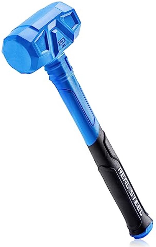 Dode Slaghamer met Carbon Steel Core - 28 oz Niet-Marring Rubber Hamer ...