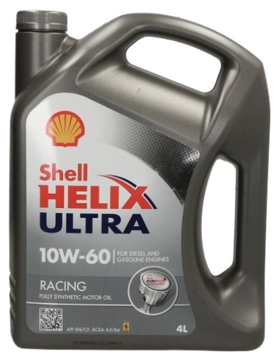 Shell Helix 10W60 Ultra Racing - 4L | bol