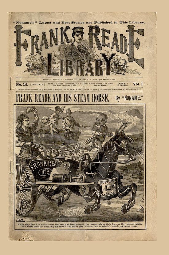 Frank Reade Library 14 - Frank Reade and His Steam Horse (ebook), Harry ...
