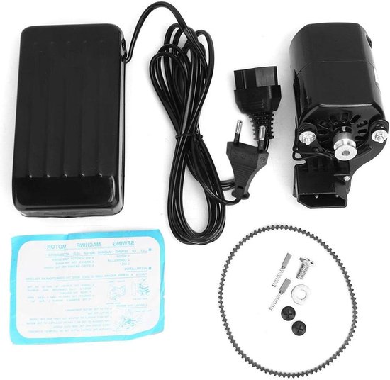 180W naaimachinemotor en voetpedaalset voor binnenlandse naaimachines ...
