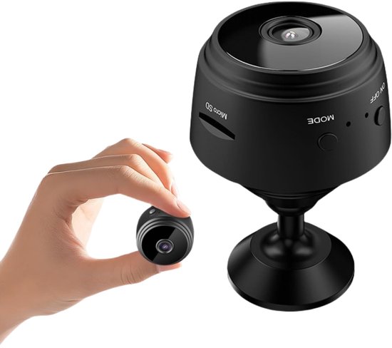 Mini camera monitor draadloos – HD 1080P camera monitor met nachtzicht ...